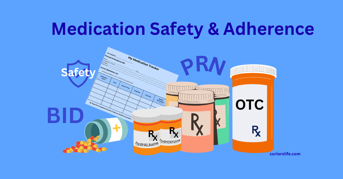 Medication Safety & Adherence: What Everyone Should Know – CurioRxLife